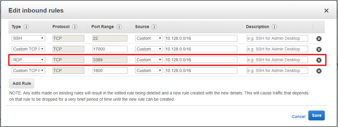 Connecting To A Windows Aws Portal Worker From A Windows Machine